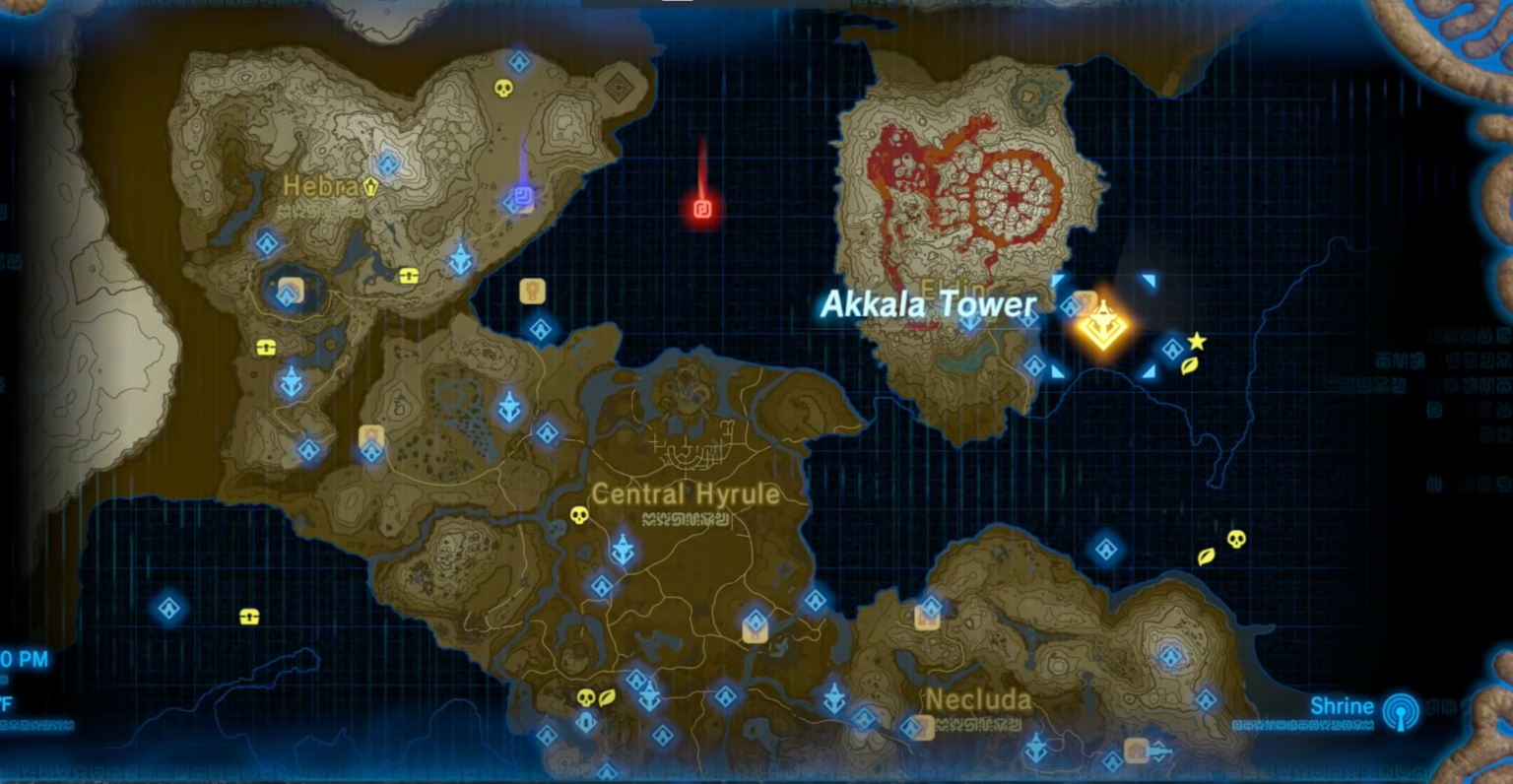 How to Climb BOTW Akkala Tower